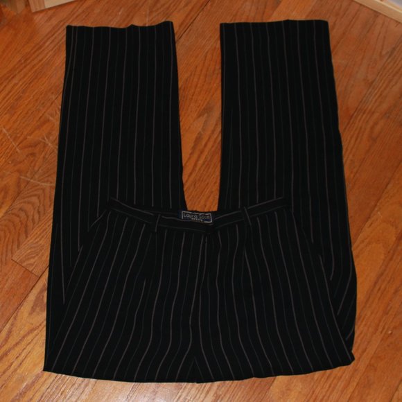 Laura Scott | Pants & Jumpsuits | Laura Scott Petites Pinstripe Slacks ...